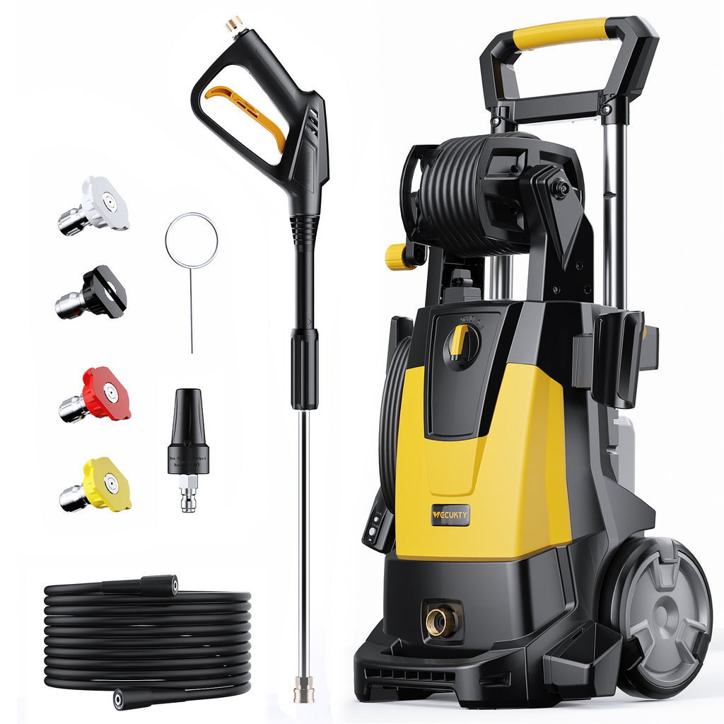 VECUKTY Electric Pressure Washer,4500 PSI Max 3.2 GPM Power Washer wit ...